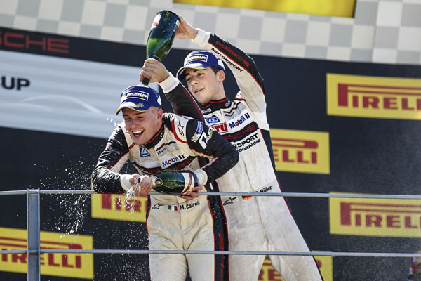 Porsche Junior Sven Müller enjoys perfect race weekend