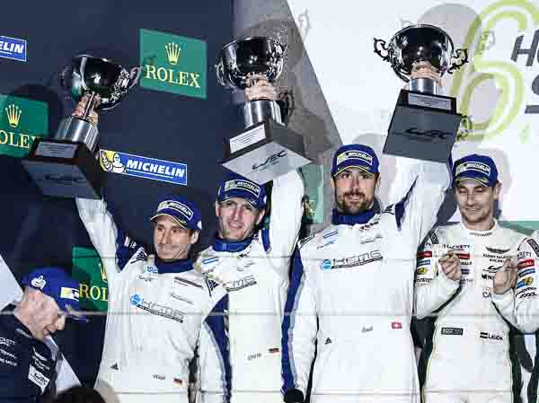 Fourth consecutive podium for the Porsche 911 RSR